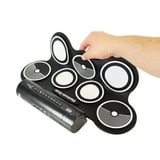 Pyle PTEDRL12 - Electronic Drum Kit - Compact Drumming Machine, Quick ...