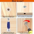 URIJDAS-120PCS Cam Locks for Furniture,3-in-1 Eccentric Hardware Wheels ...