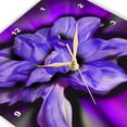 3drose, Neon Purple Flora, Contemporary Neon Floral Design in Purple ...