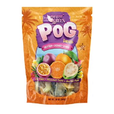 Paradise Green Premium Dried Mango Fruit Slices, 8 Individually Wrapped ...