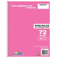 Norcom 100-Sheet Neon Comp Book, Wide Rule - Walmart.com