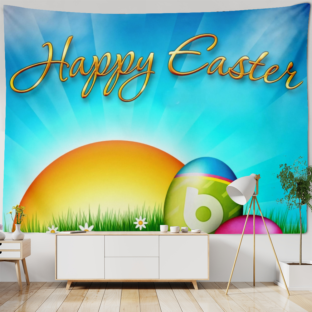 Happy Easter Photography Backdrops Themed Balloon Party Decorations ...