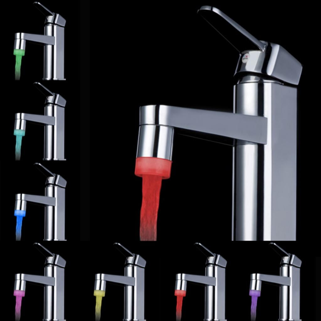 de Agua LED cambia color Según La Temperatura Del Agua para Frío, Azul ...