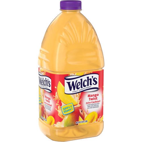 Welch's Mango Twist Fruit Juice Cocktail Blend, 96 oz Bottle - Walmart ...