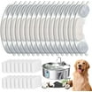Dogit Fresh & Clear Drinking Fountain, Elevated Dog Water Dispenser ...