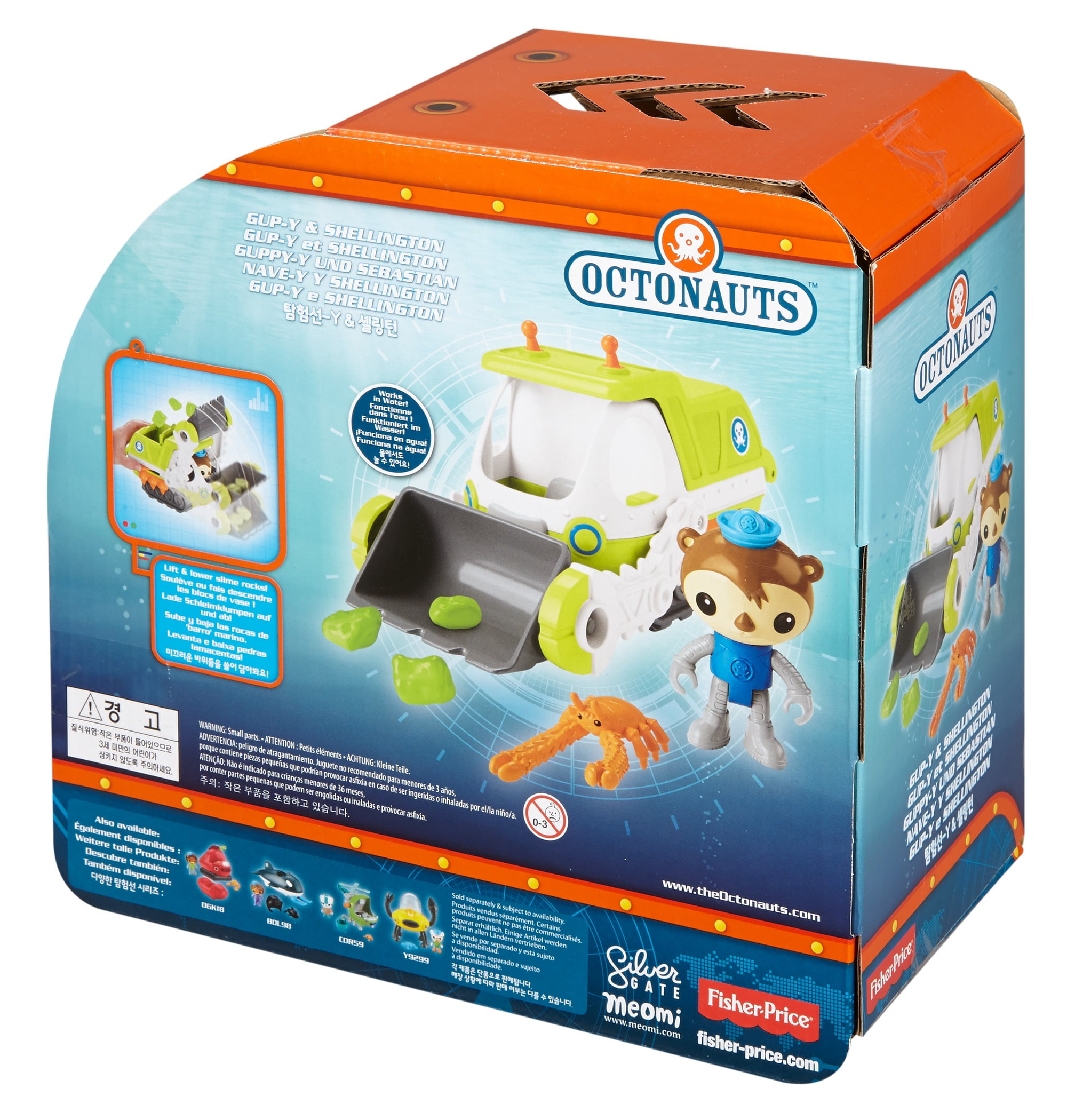 Octonauts Gup Y and Shellington Playset NIB! - www.gruponym.mx