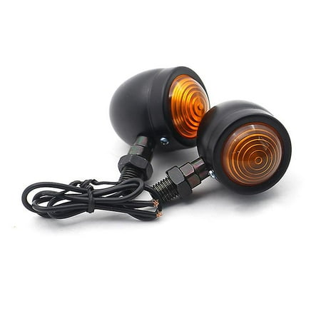 NETSENG Motorcycle Indicators Retro Turning Signals Light Turn Signal ...