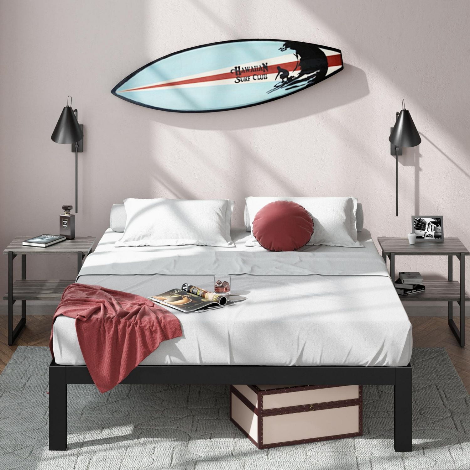 Click here for Zinus Lorrick Quick Snap Full 14 Inch Metal Platfo... prices