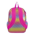 Eastsport Unisex Mesh Bungee Backpack with Padded Straps, Rainbow Ombre ...