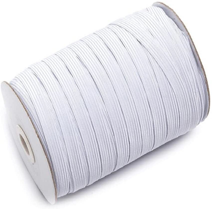 Elastic 1/2'' Wide 144 Yards - WHITE - Walmart.com