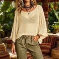 Abomasnow Womens Crochet Cover Ups Shirts Batwing Sleeve Crewneck Crop ...