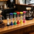 Dserhfy 6 Pcs Sand Timer Colorful Hourglass Sandglass Sand Clock Timers ...
