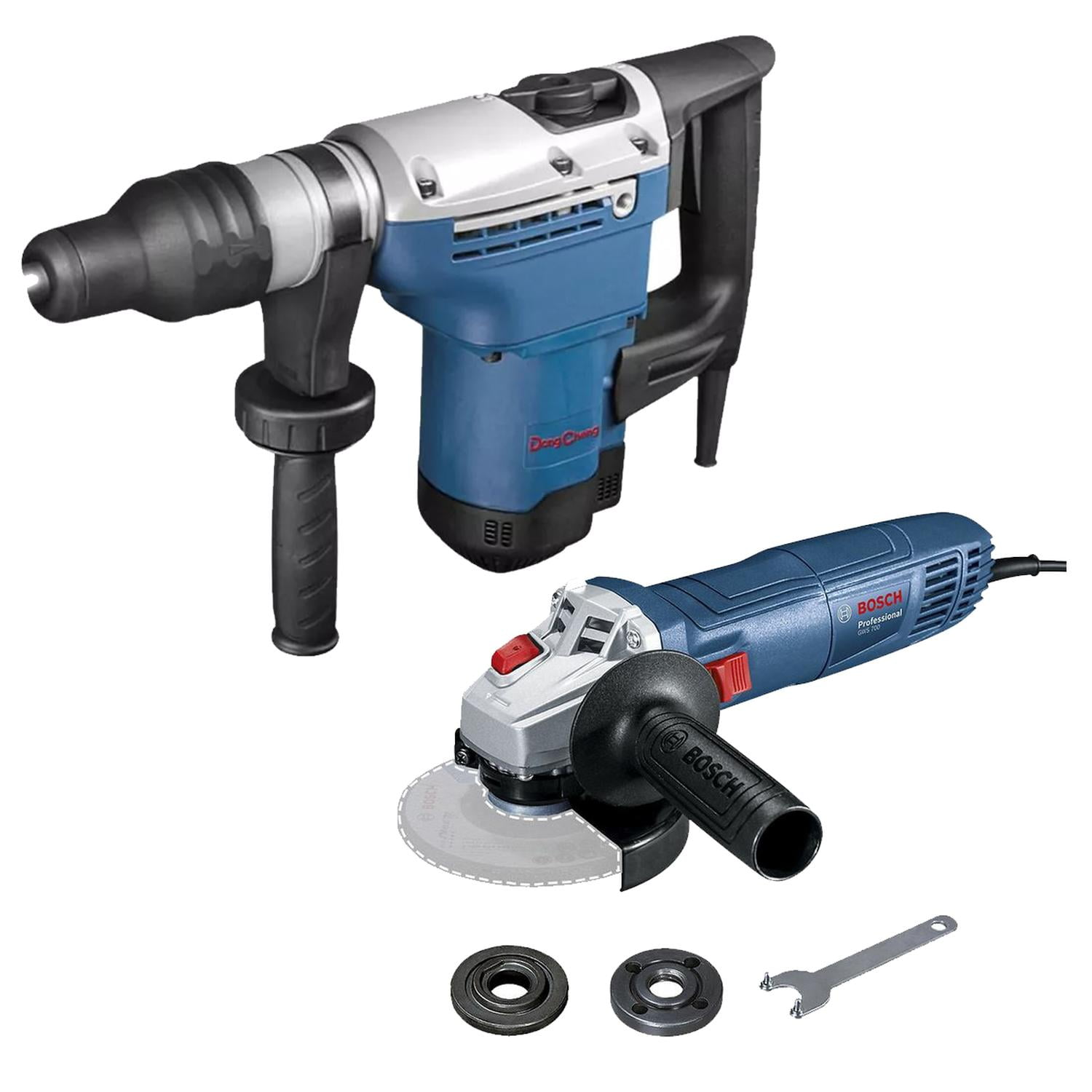 Miniesmeril Bosch GWS 700 + Martillo Perforador Sds Max Dc | Bodega ...