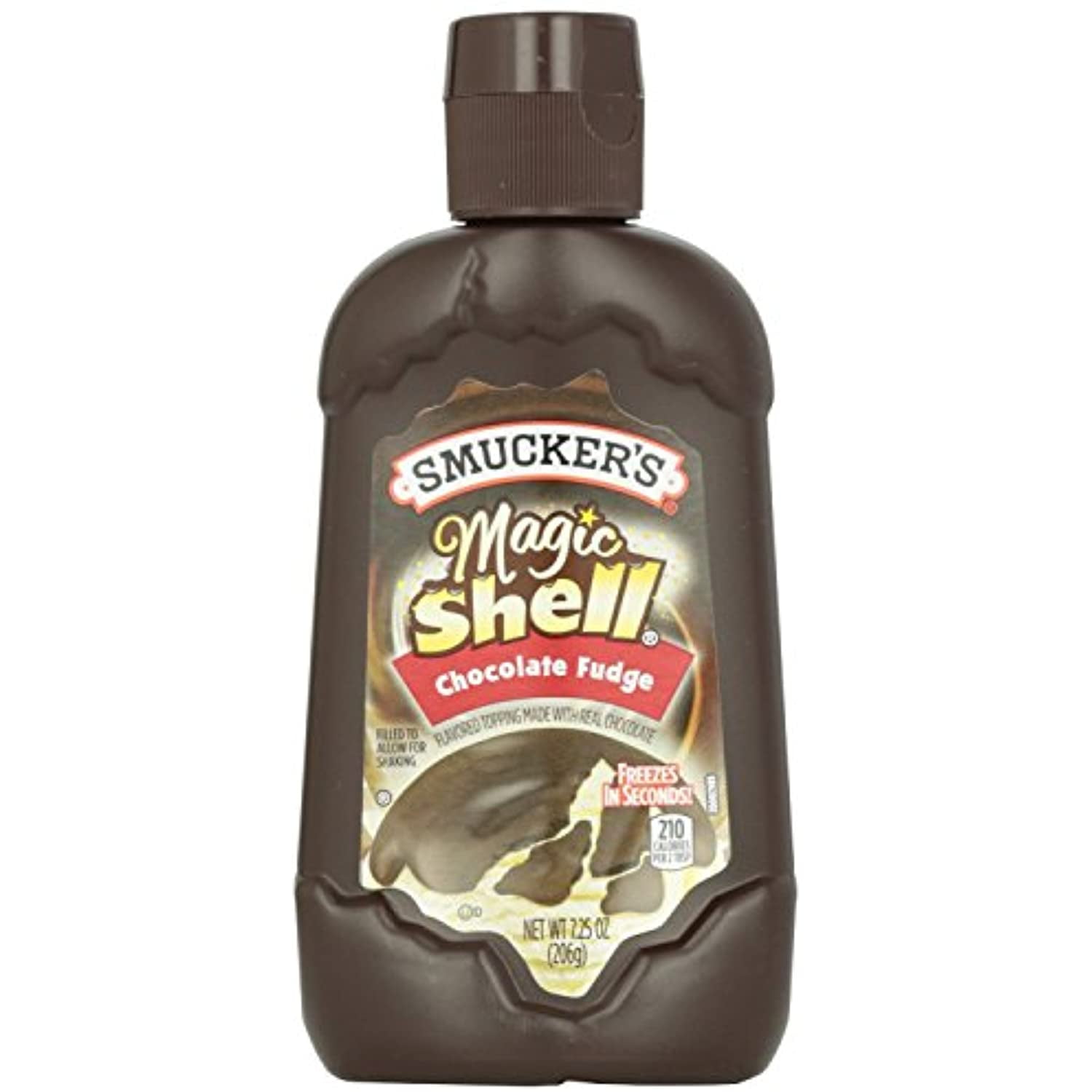 Smuckers, Magic Shell, Ice Cream Topping, Chocolate Fudge, 7.25Oz ...