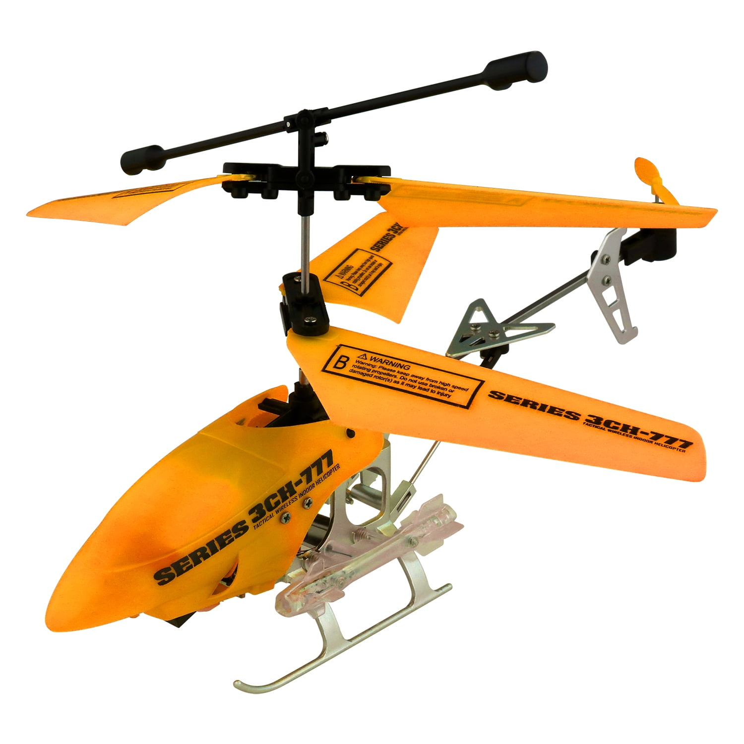 3.5CH-777 Series 7.5-Inch Tactical Wireless RC Gyro Helicopter, Neon ...