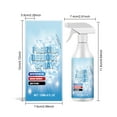 Qaailabf Freezer Defrosting Spray 120ml - Multi-Purpose Ice & Frost ...