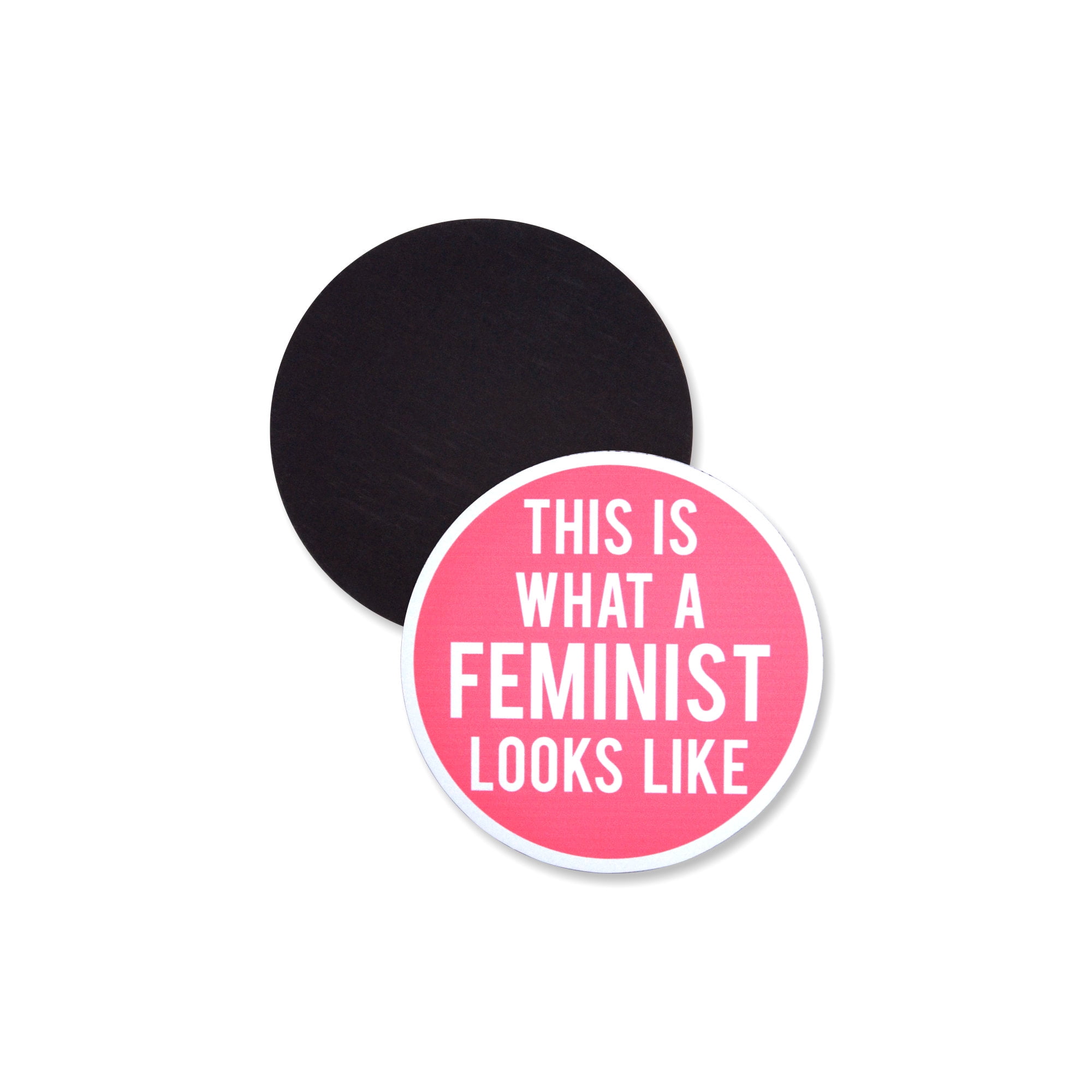 1 Pack - This is What A Feminist Looks Like Pink Flexible Magnet - 3 ...