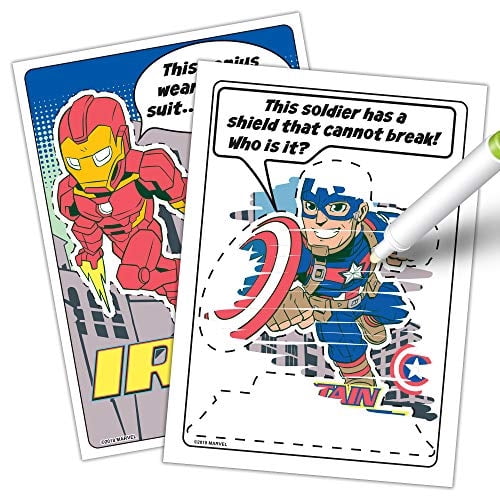 Bendon Marvel Super Hero Adventures - Libro para colorear de tinta ...