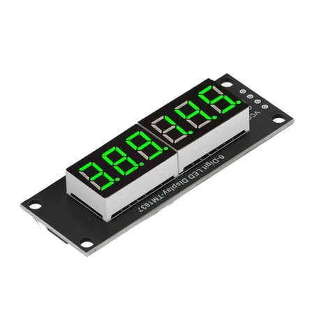 Demonsen LED Digital Display Tube 0.36in 6 Bit 7 Segment TM1637 LED ...
