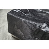 Mofit Home, Evander Sintered Stone Square Coffee Table, Black, 1pc ...