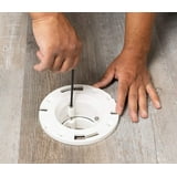 Oatey Pvc Plastic Compression Closet Flange, Fits 4-Inch Pipes, 3-Inch ...