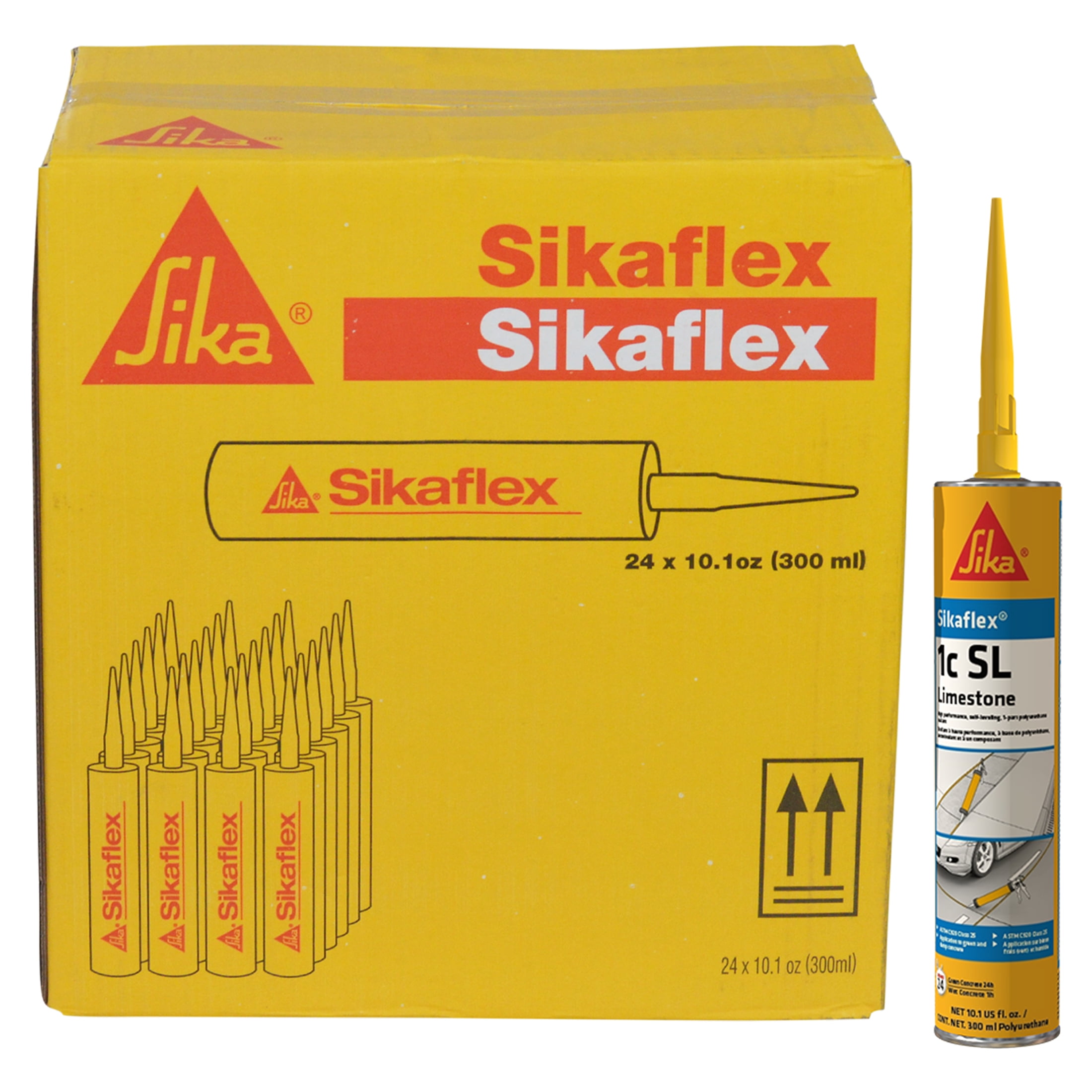 Sikaflex 1CSL Limestone 10oz Self Leveling Polyurethane Sealant - 90944 ...