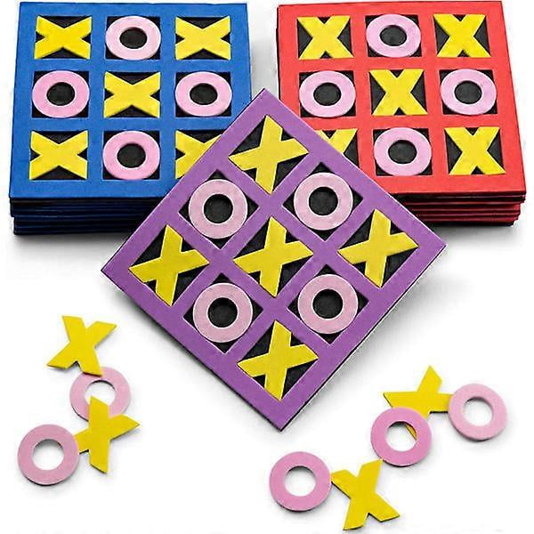 Tic Tac Toe (Mini Tic Tac Toe Foam Board Game for Kids, Birthday ...