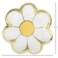 Way to Celebrate! Retro Daisy Paper Dessert Plates, 7.5in, 10ct - Party ...
