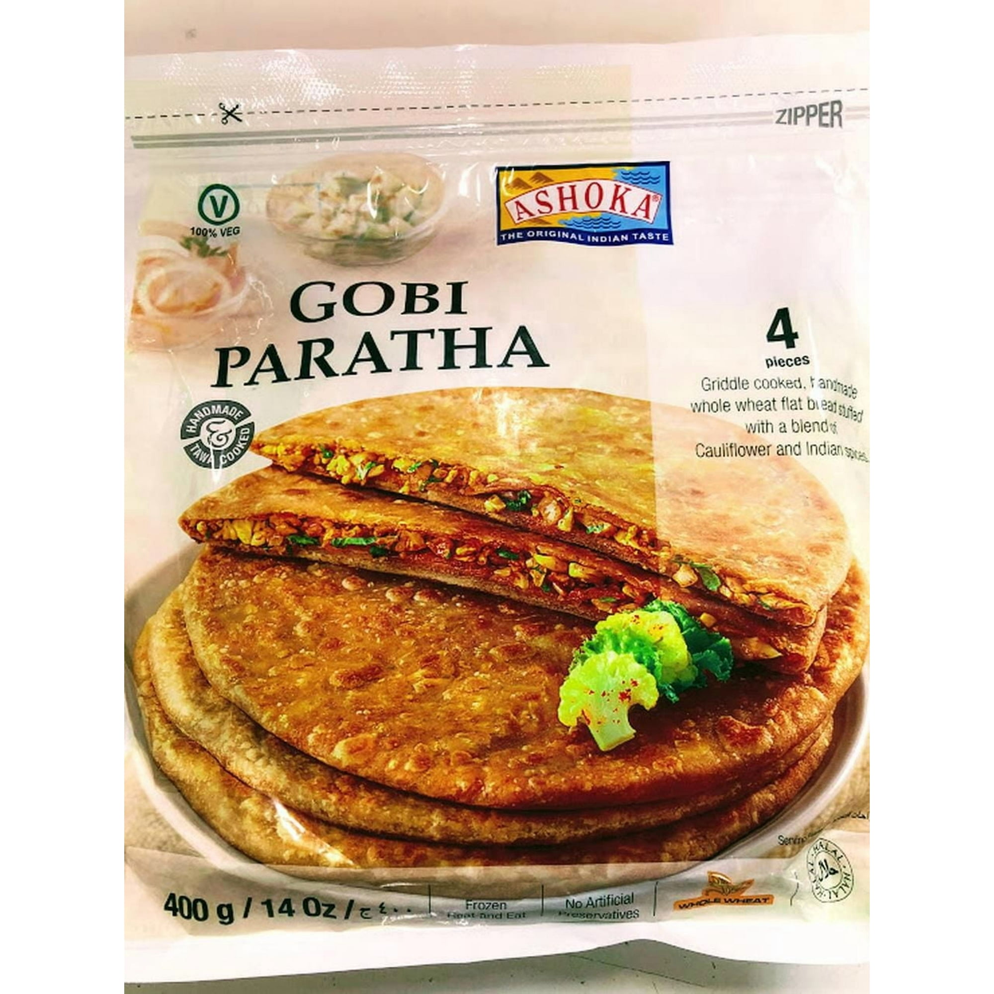 Click here for Ashoka Gobhi Paratha - 4 Pcs 400g prices