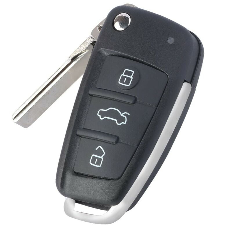 Buy Folding Remote Key Fob 3 Button 433MHz 8E Chip for Audi Q7 - 8E0 ...