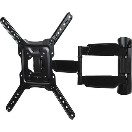 Full Motion TV Wall Mount with Built-in Level Adjustment, Free Tilting ...