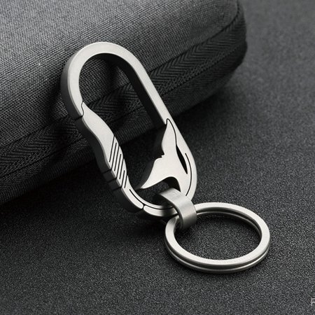 Titanium Key Chain Men Ultra Lightweight Titanium Keychain Buckle Key ...