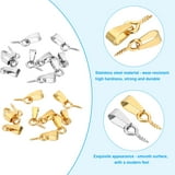 Uxcell 14 x 3 mm Screw Eye Pins Peg Bail, 10Pcs Stainless Steel Cup ...