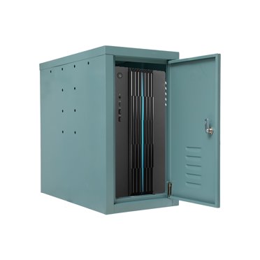 BENTISM 12U Server Rack, 15''-40'' Adjustable, Wall Mount/Free Standing ...