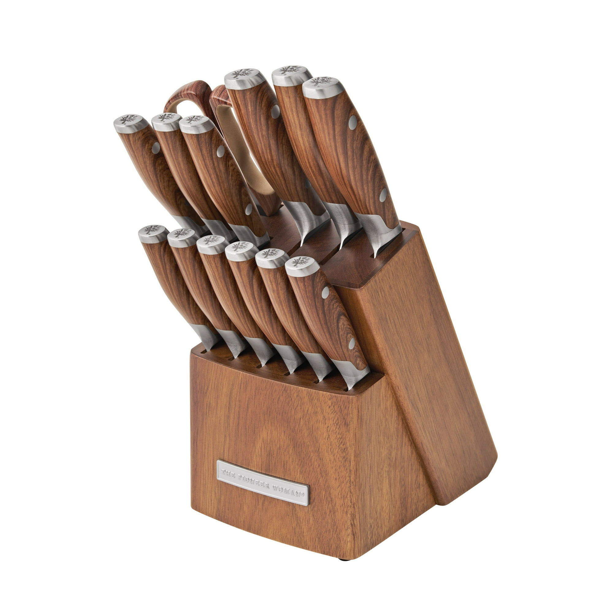 Click here for The Pioneer Woman 14-Piece Knife Block Set Stainle... prices