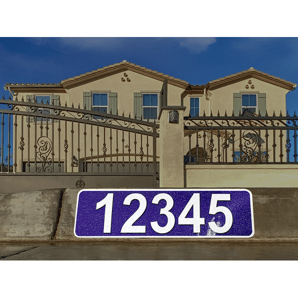 Curb-N-Sign Customized Assorted Colors Curb Sticker, 12 Month Warranty ...