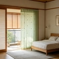 Beautiful Soft Semi Sheer Beaded Curtain 39x79 Inches Door Curtain Room ...