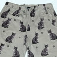Comfies Tabby Cat Unisex Cotton Blend Pajama Bottoms - Gift for Pet ...