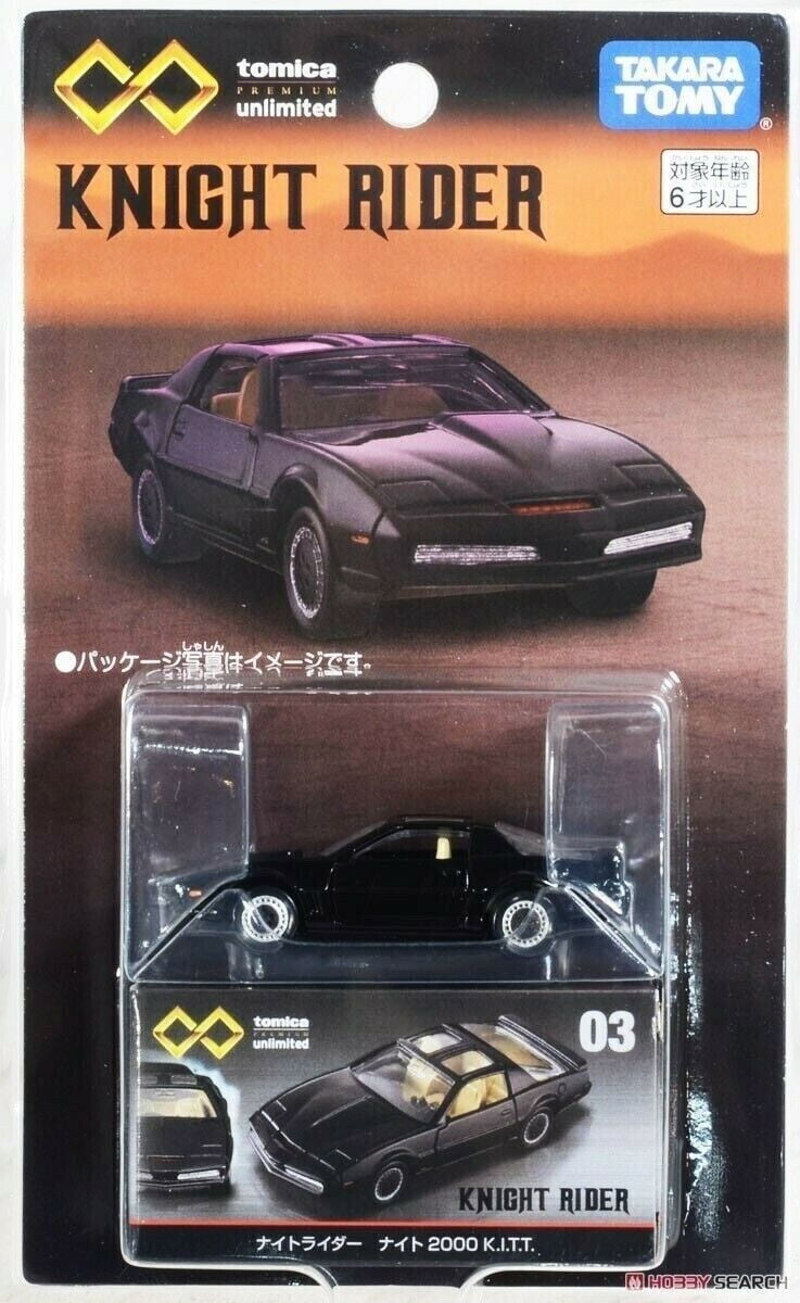 KNIGHT RIDER TV Car K.I.T.T. Diecast Pontiac Firebird Takara Tomy ...