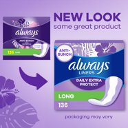 Seventh Generation Chlorine Free Sanitary Pantiliners Pads, Feminine ...