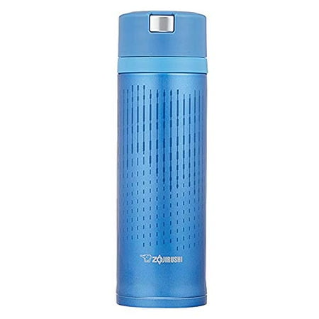 Zojirushi (ZOJIRUSHI) Water Bottle Stainless Mug 480ml Water Blue Quick Open & Easy Lock SM-XC48 ...