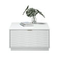 Sauder Morgan Main Contemporary Engineered Wood Coffee Table in White ...