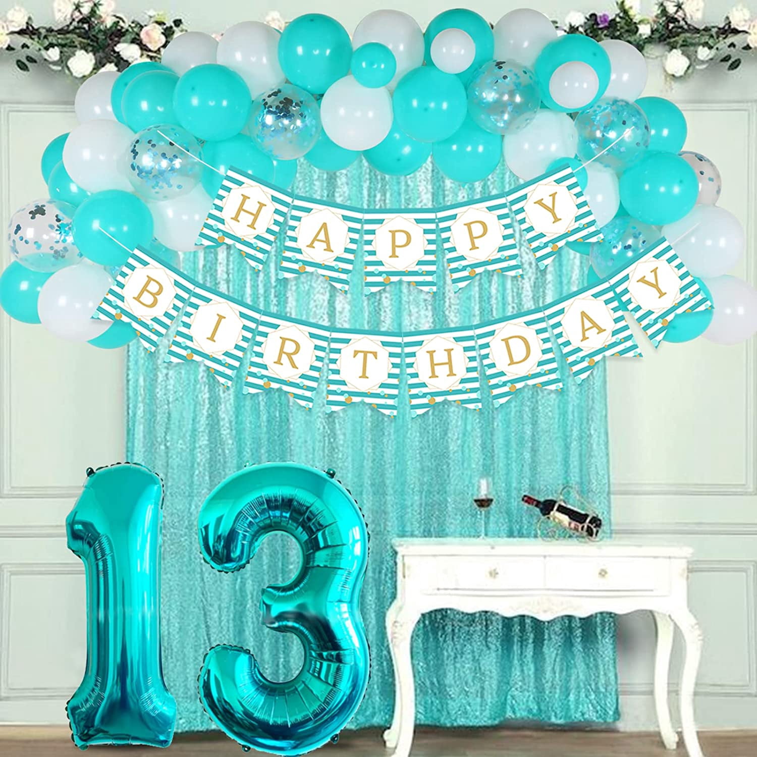 Blue Number 13