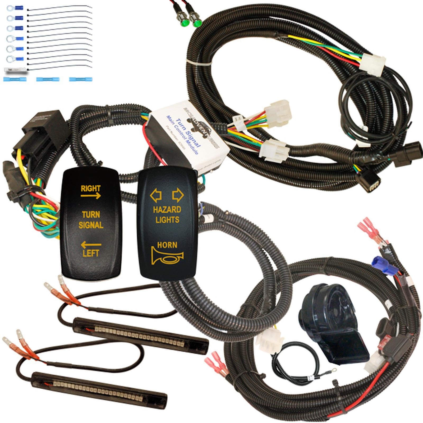 MCSADVENTURES Plug and Play Vertical Rocker Switch Plug and Play turn ...