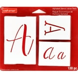 Mixed Font Alphabet Stencils by Craft Smart® - Walmart.com