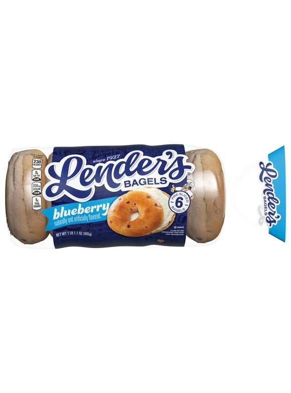 Blueberry Bagels in Bagels - Walmart.com