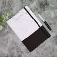 CrownLit A5 Size Marble Pattern Notebook Diary Set, Metal Pen, Gift Box ...