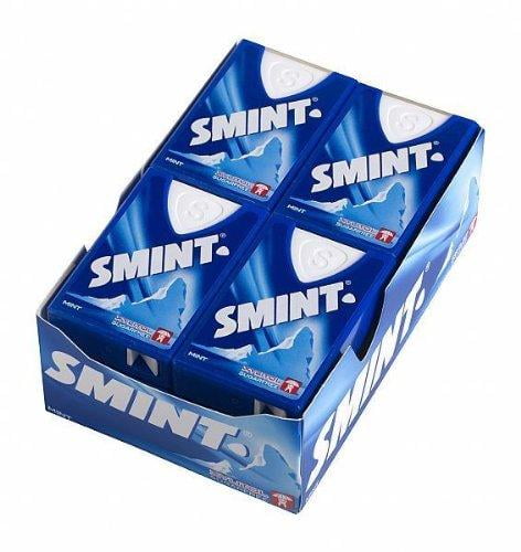 Smint Cool Mints with Xylitol Dental Mint Flavour Sugar Free 1 Pack (12 ...