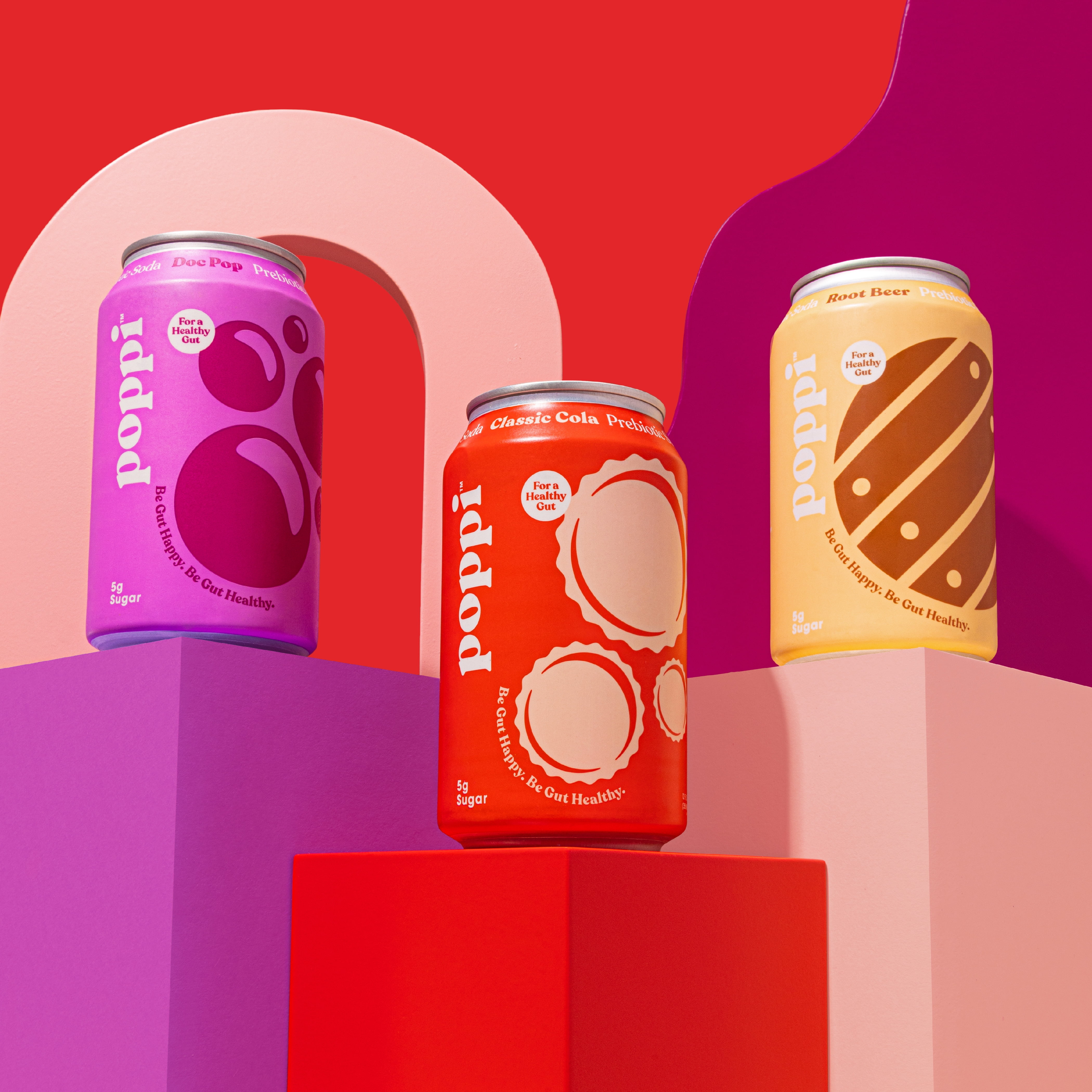 Buy Poppi Prebiotic Soda, Classics Variety Pack, 12 Pack, 12 oz Online ...