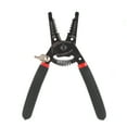 Hyper Tough 6-inch Wire Stripper 22-10 AWG with Integrated Wire Cutter ...